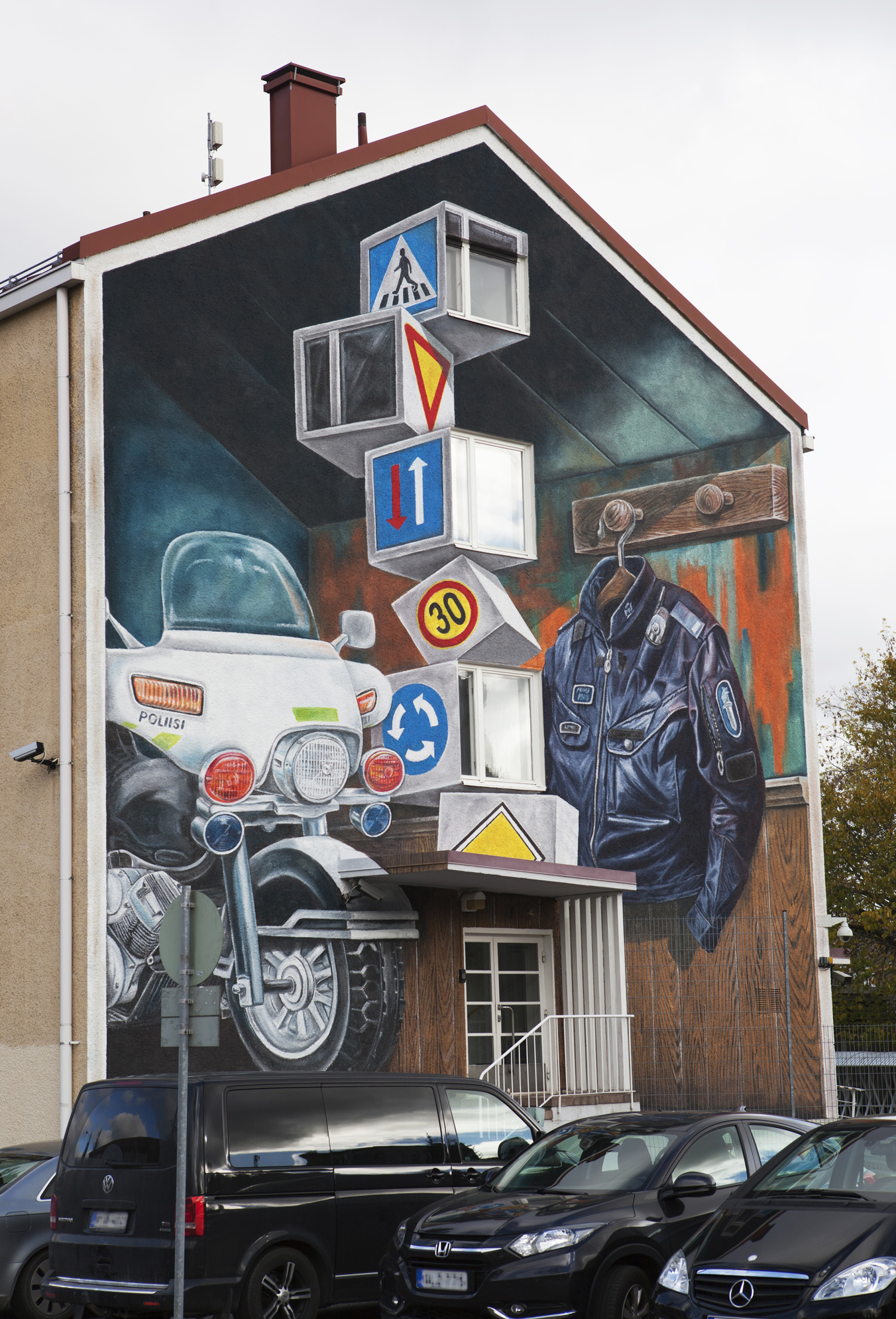 Police Station Mural - Salon Kohteet